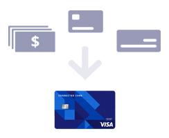 Connected Card - Home Page